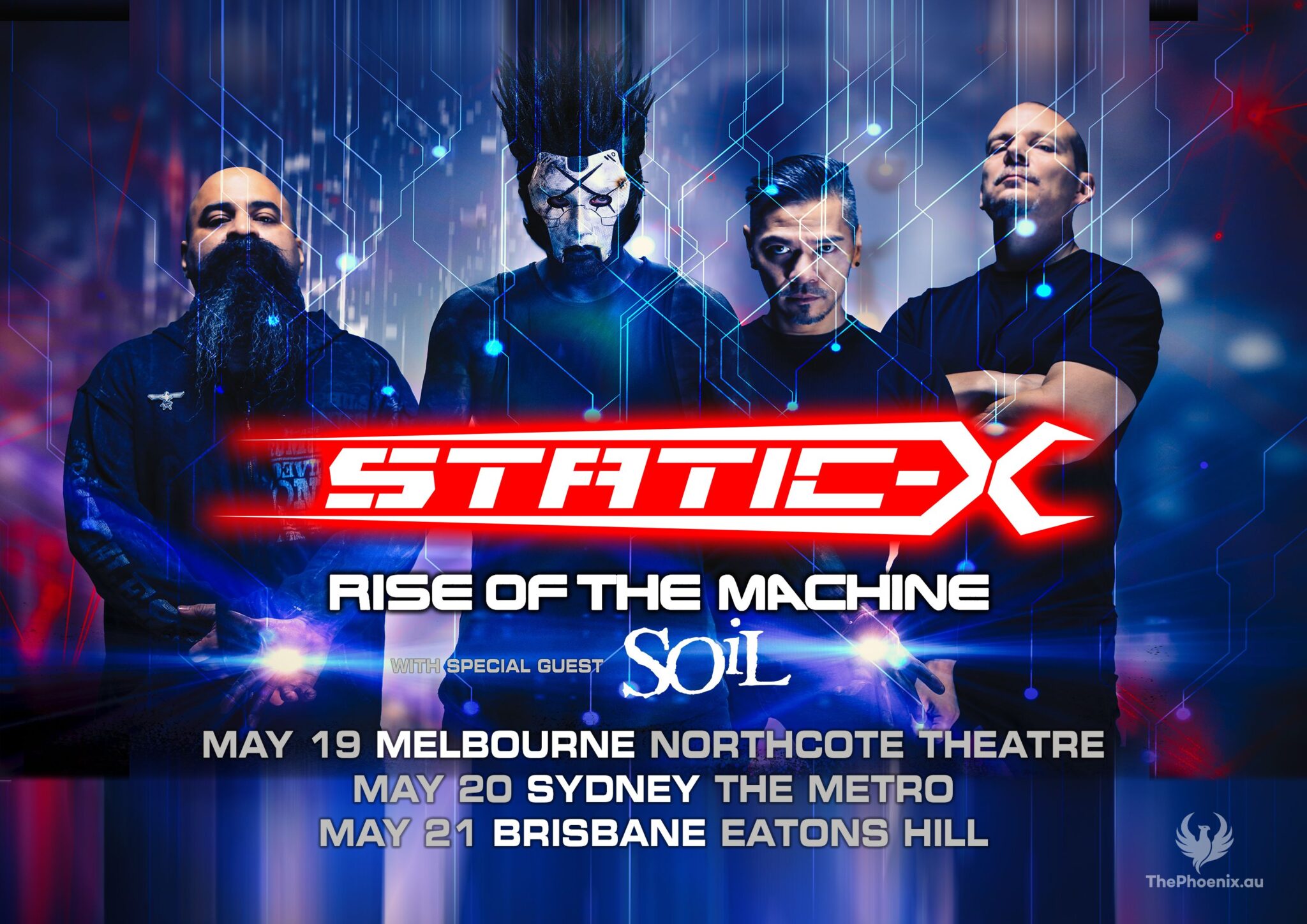 [MUSIC NEWS] STATIC-X Announce Australian Tour - Subculture Entertainment
