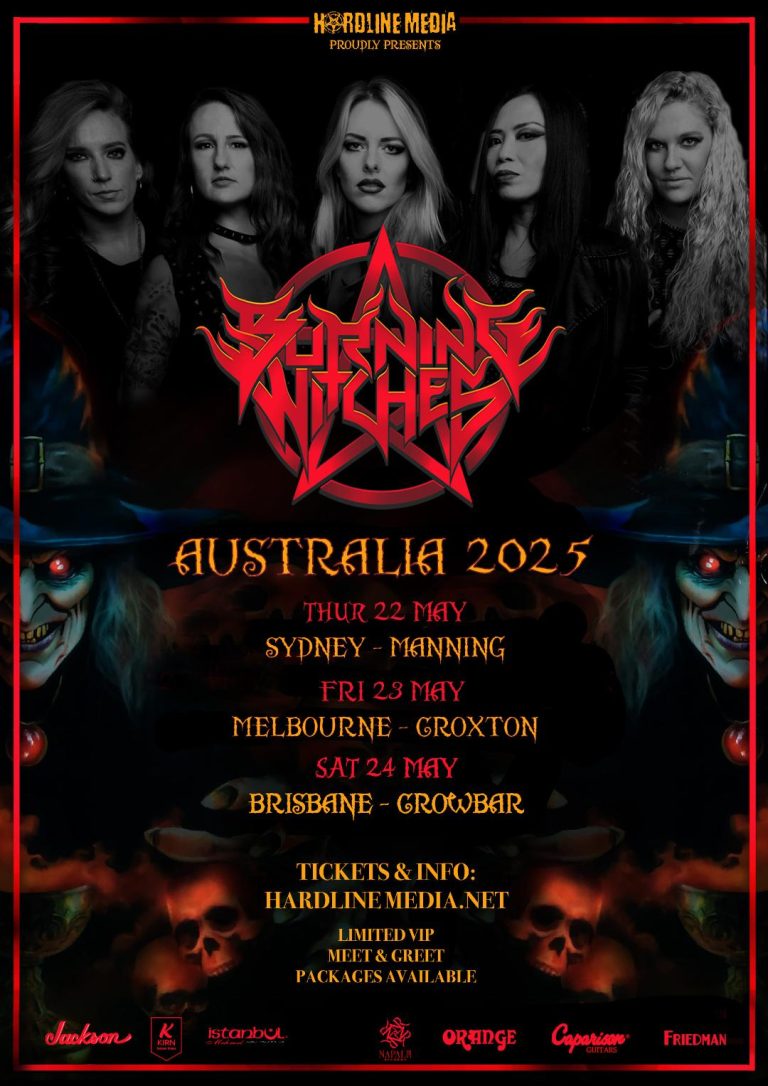 [MUSIC INTERVIEW] BURNING WITCHES - 2025 Australian Tour Interview - Subculture Entertainment